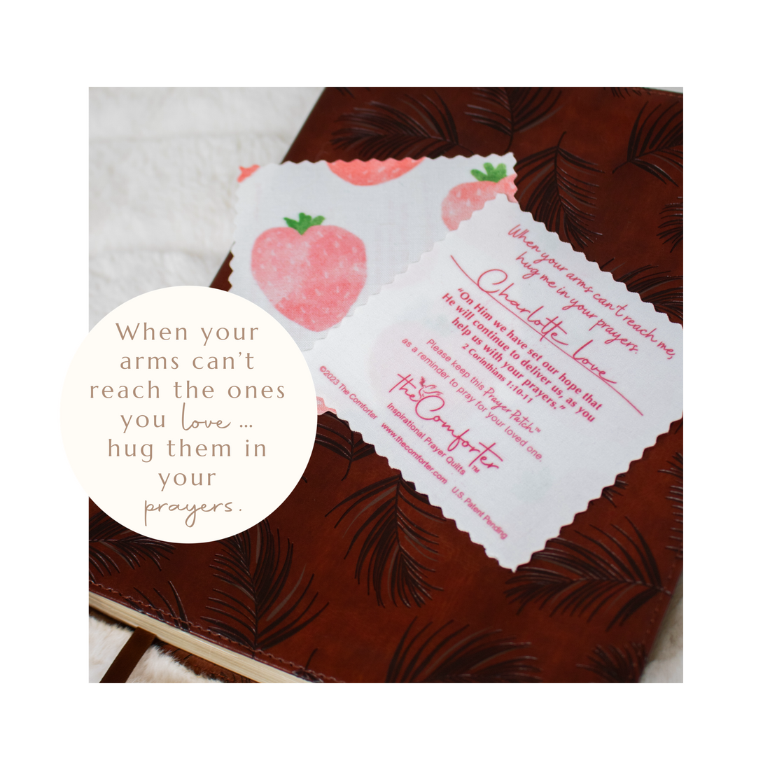 The Comforter ~ Keepsake Inspirational Prayer Quilts